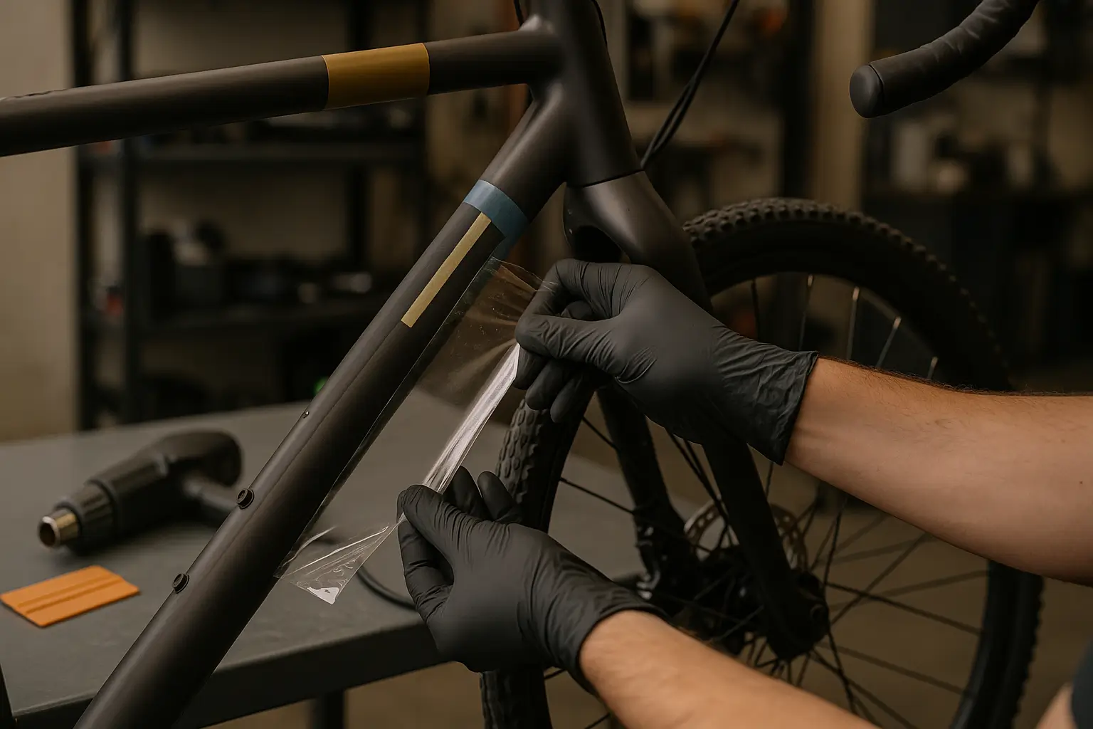 Vinilar una bicicleta: guía de materiales y precios